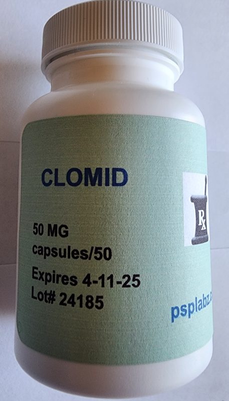 CLOMID 50 MG/50 CAPSULES | PSP Labz Anabolic Supplements